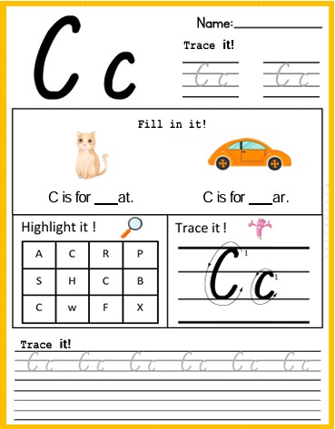 Alphabet Sounds A-Z with Audio